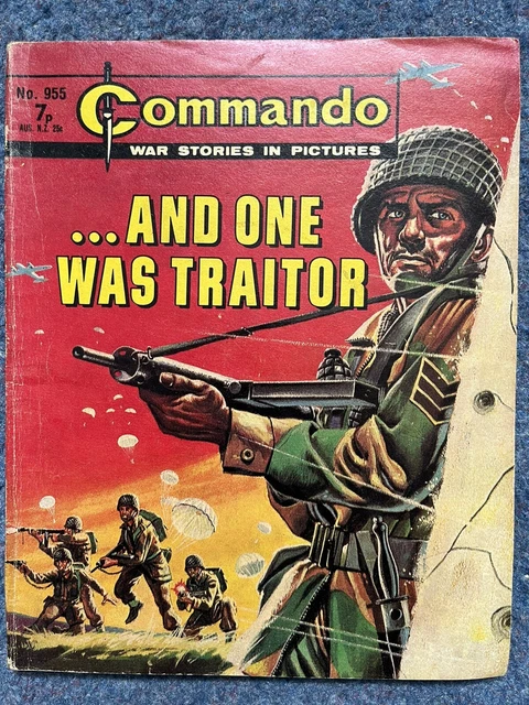 COMMANDO WAR STORIES in Pictures Comics No. 955 And one was Traitor EUR ...
