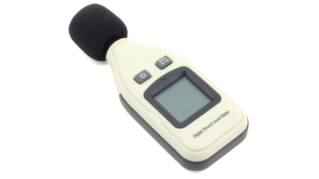 DIGITAL HAND-HELD NOISE Gauge Sound Level Meter Phonometer Himanjie ...