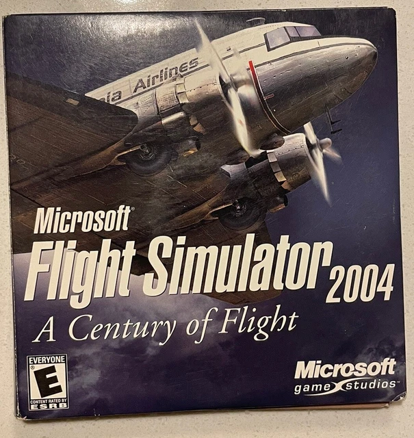 MICROSOFT FLIGHT SIMULATOR 2004:A Century of Flight (PC CD-ROM ) $33.40 ...
