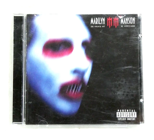 MARILYN MANSON GOLDEN Age Of Grotesque Album 16 Titres 2003 Cd Musique ...