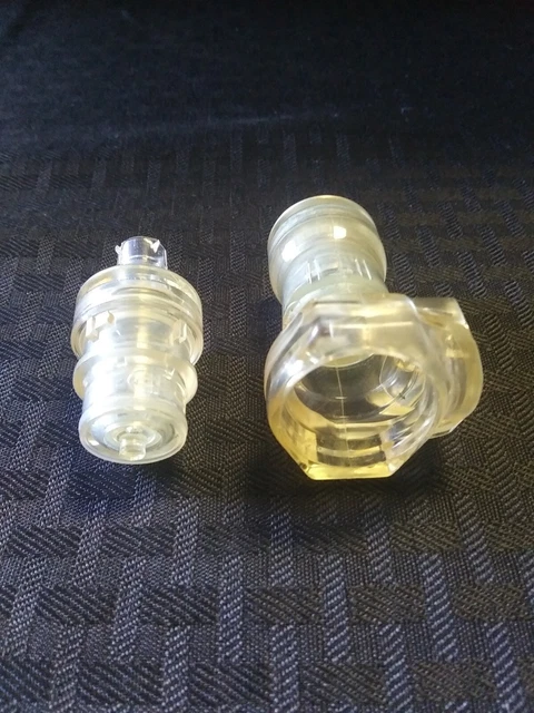 CPC 3/8” HOSE Barb Valved In-Line Coupling Body & Insert HFCD17639M ...