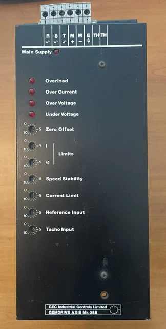 GEC GEMDRIVE SB-F-44-90-001A MK 2SB Axis Drive 90 Amp £299.00 - PicClick UK