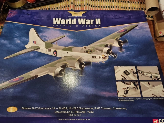 Corgi Aviation Archive Boeing B 17 Flying Fortress 11a 220 Sqn Raf Cc