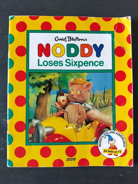 ENID BLYTONS NODDY Books Noddy Loses Sixpence £1.14 - PicClick UK