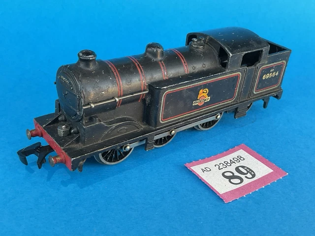 HORNBY DUBLO EDL17 Tank Locomotive, RN 69564, No Box, 3 Rail, Runner, 0 ...