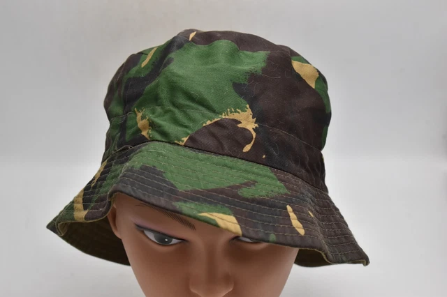 BRITISH ARMY WOODLAND DPM Camouflage Reversible Boonie / Bush Hat ...