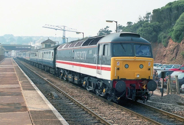 BRITISH RAIL 47806 Class 47 Diesel-Electric Locomotive Railway Photo ...