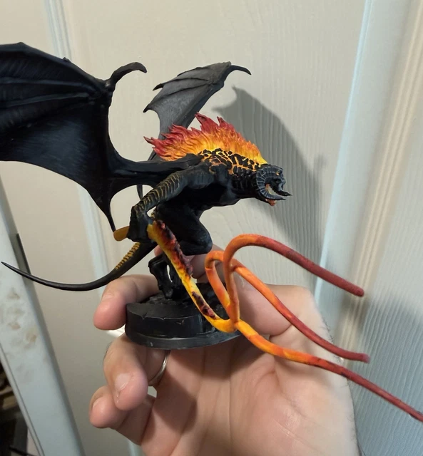 GAMES WORKSHOP MIDDLE-EARTH Strategy Battle Game balrog with whip well ...