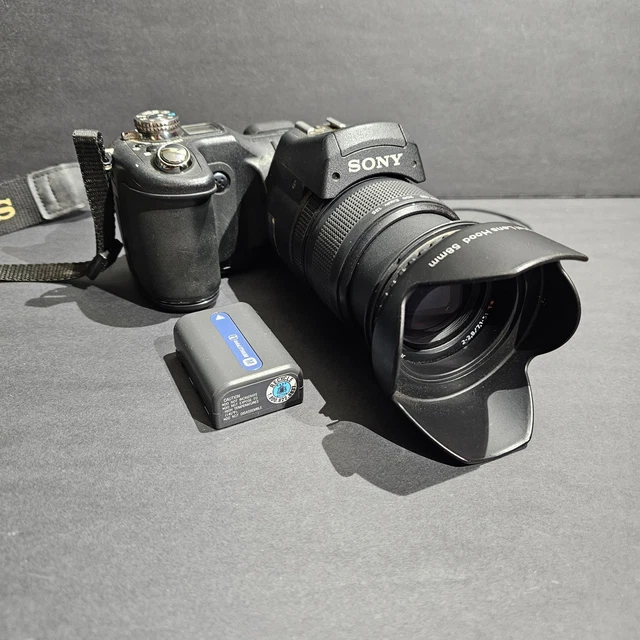 SONY CYBER-SHOT DSC-F828 Digital Camera 8.0MP 7x Optical - FOR PARTS ...