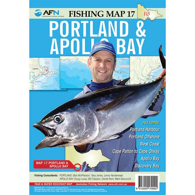 AUSTRALIAN FISHING NETWORK Highly Detailed Apollo Bay and Portland ...