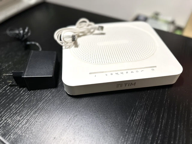 MODEM TIM SMART Technicolor Router Wi-Fi Adsl Fibra TIM ag Combo Hub 5 ...