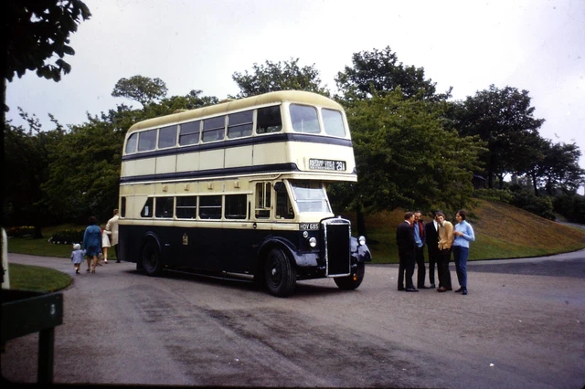 35MM ORIGINAL COLOUR Bus Slide Preserved Birmingham Leyland Titan PD2 ...