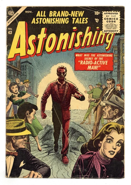 ASTONISHING #43 GD+ 2.5 RESTAURÉ 1955 EUR 68,03 - PicClick FR