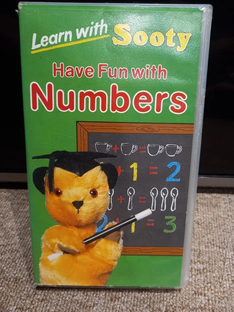 LEARN WITH SOOTY | Have Fun With Numbers | PAL VHS Thames Video ...