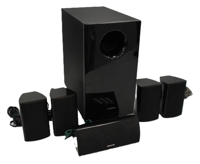 ONKYO SKW-348 SUB, SKR-548 x4 Surround & SKC-548 Centre Bundle – BD5 £ ...
