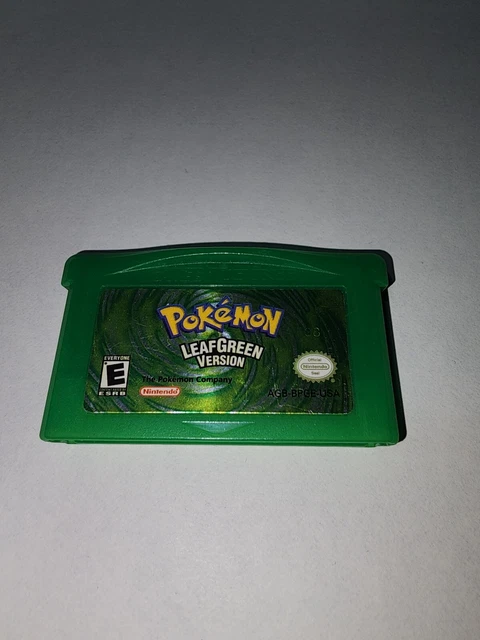 POKÉMON : VERSION LeafGreen (Nintendo Game Boy Advance, 2004) EUR 37,88 ...