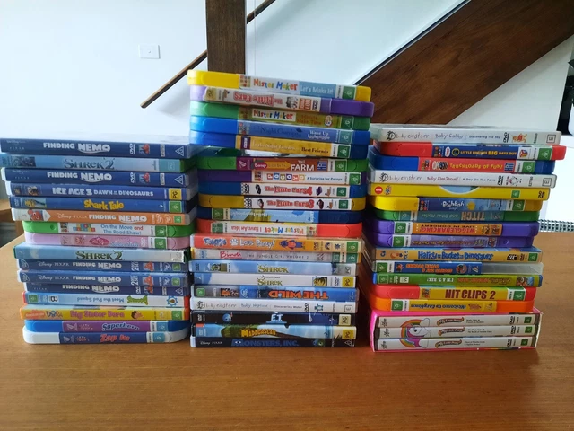 HUGE KIDS CHILDRENS DVD Bulk Lot Bundle DreamWorks ABC Nickelodeon ...