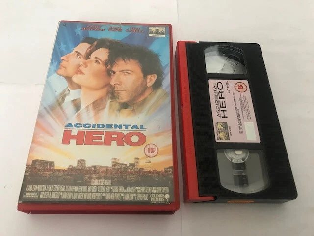 THE ACCIDENTAL HERO VHS Ex Rental B/Box Good Condition Quite Rare £3.99 ...