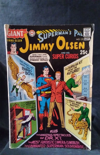 SUPERMAN'S PAL, JIMMY Olsen #131 1970 DC Comics Comic Book b&b $10.50 ...