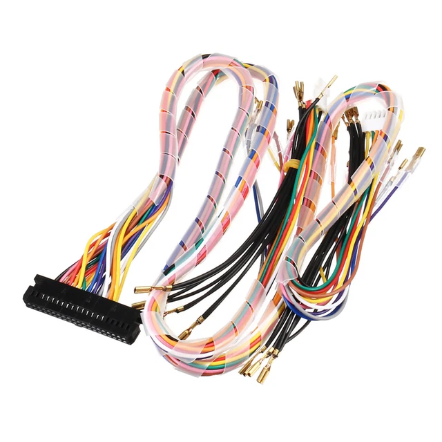 ARCADE CONSOLE BOARD Machine Harness Wiring Cable 20-pin 2 players ...