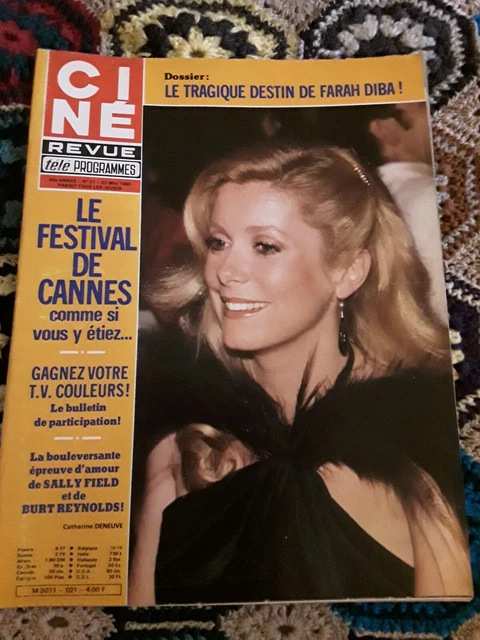CINE REVUE TELE Programmes - N°21 - 22 /05/ 1980- S. Diba - Festival De ...