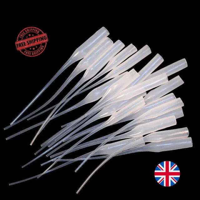 50X SUPER GLUE Nozzle Extenders Fine Tip Applicator Precision Dispenser ...
