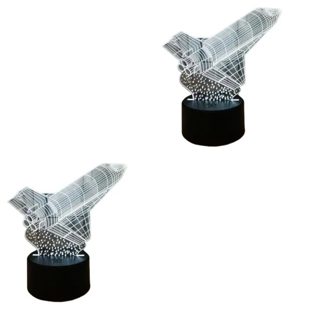 2 COUNT COLOUR Changing Lamp Touch Control Table Kid Night Light Color ...