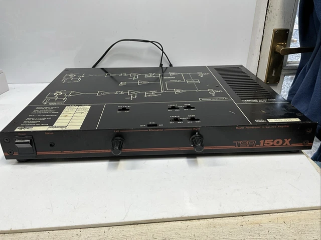 MOSFET PROFESSIONAL Integrated Amplifier TSR-150X £82.88 - PicClick UK