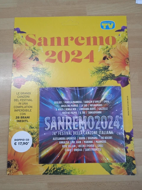 Sanremo 2024 Le Grandi Canzoni Del Festival 2cd Tv Sorrisi E Canzoni