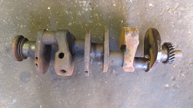 FORD FLATHEAD V8 engine crank shaft hot rod rat rod cmp truck brengun ...