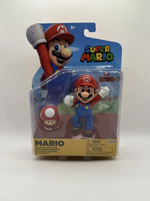 WORLD OF NINTENDO Wave 29 Super Mario Action Figure [with Super ...