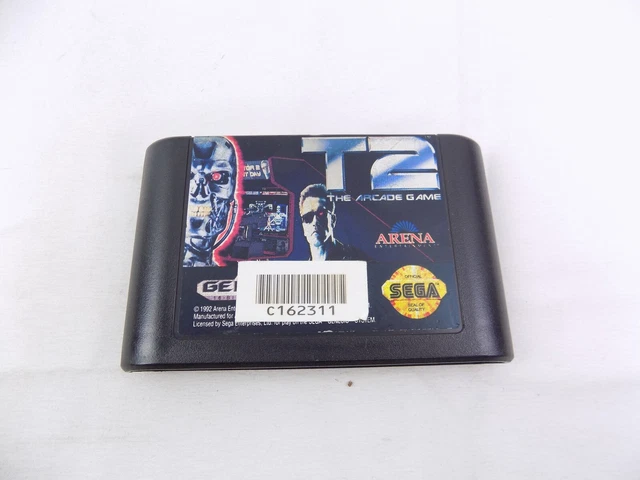 SEGA MEGA DRIVE Terminator 2 The Arcade Game - PAL - Grade B EUR 18,26 ...