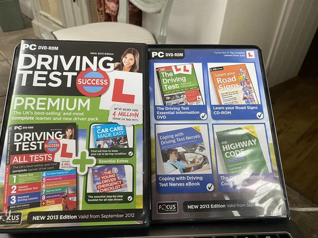 DRIVING TEST THEORY All Tests/Hazard Perception DVD 2013 edition ...