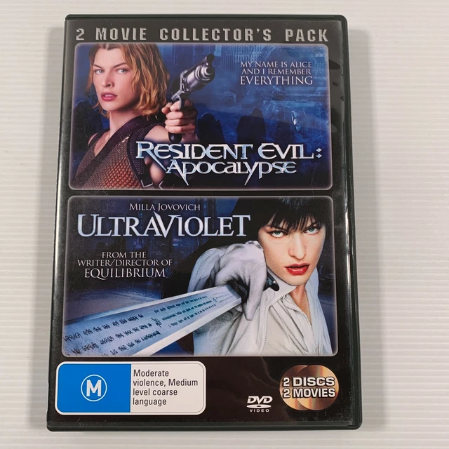 RESIDENT EVIL APOCALYPSE & Ultraviolet (DVD, 2004 2 discs) Milla ...