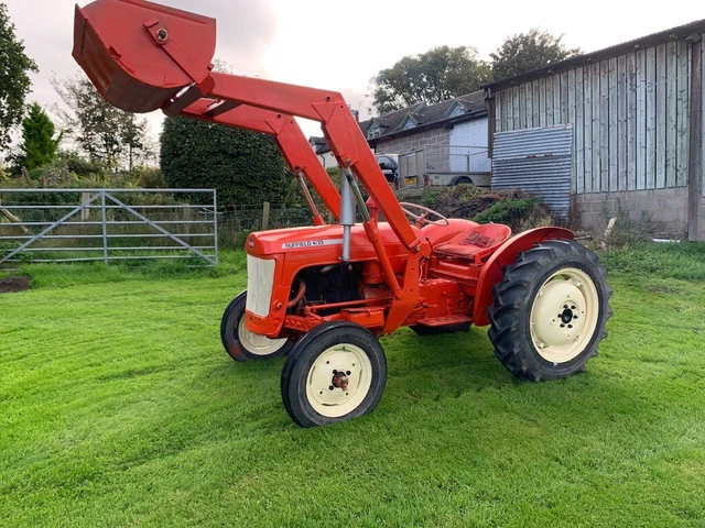 CLASSIC VINTAGE NUFFIELD Tractor 4/25 with loader £2,500.00 - PicClick UK