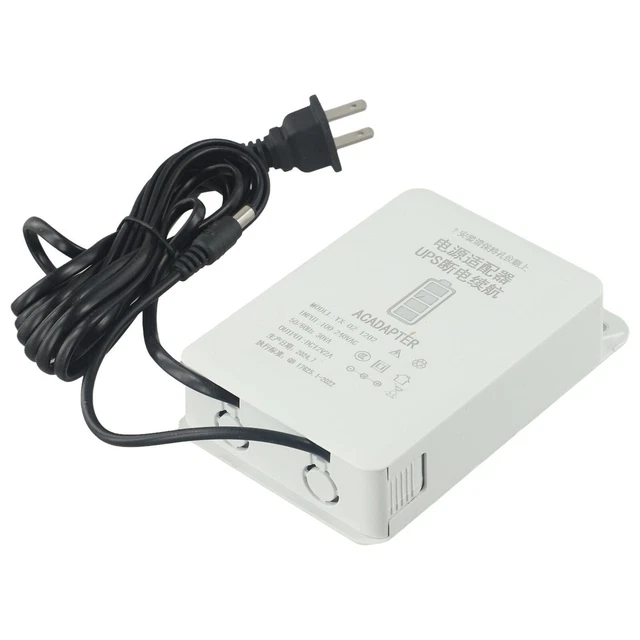 12V-2A UNINTERRUPTIBLE POWER Supply Mini UPS Battery Backup Interface ...