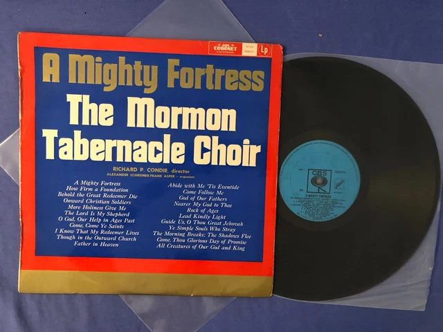 THE MORMON TABERNACLE Choir A Mighty Fortress 12" Vinyl LP CBS Aus KLC-2742 EUR 7,33 - PicClick FR