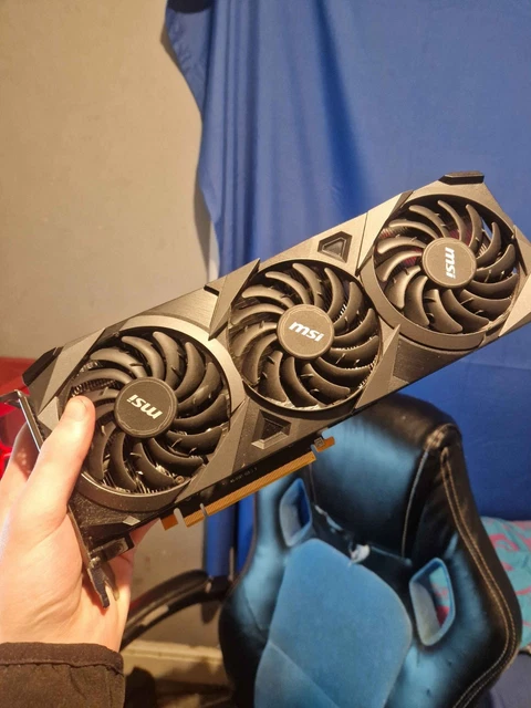 MSI GEFORCE RTX 3060 VENTUS 3X OC 12GB GDDR6 Triple Fan Graphics Card £ ...