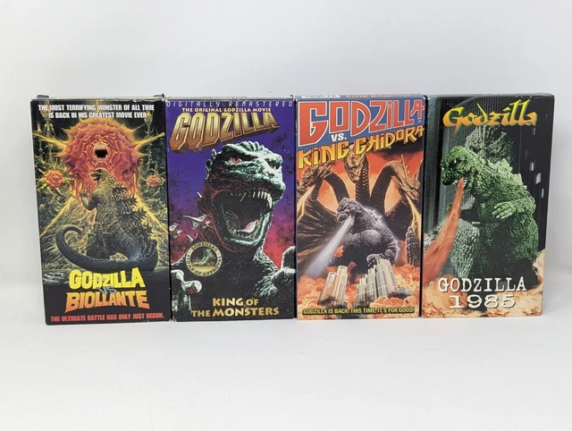 VINTAGE GODZILLA VHS Lot £35.77 - PicClick UK