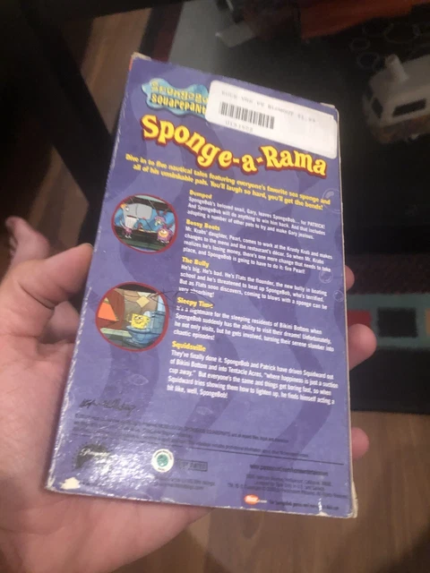 SPONGEBOB SQUAREPANTS - Sponge-A-Rama (VHS) Nickelodeon $17.87 ...