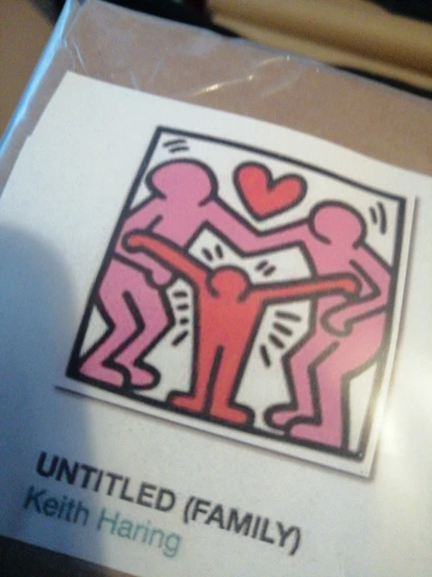 KEITH HARING Poster Untitled (Family) Moco Museum EUR 200,00 - PicClick FR