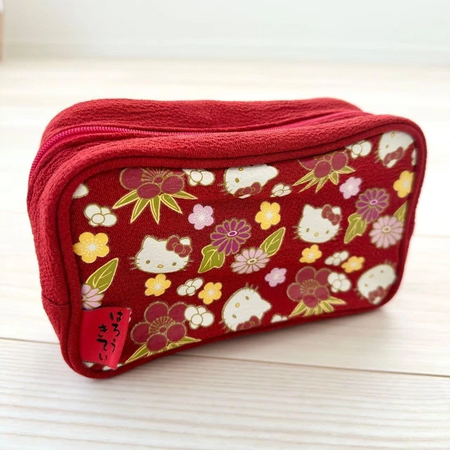 SANRIO HELLO KITTY Pouch Heisei Retro Gal Y2K EUR 50,31 - PicClick IT