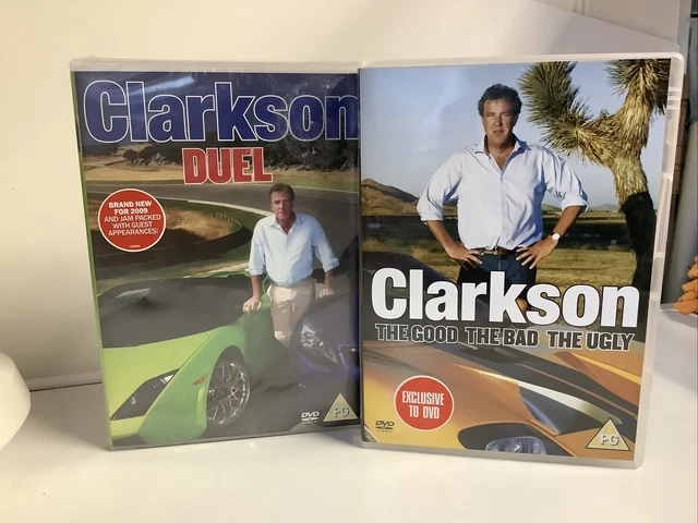 LOT DVD CLARKSON Duel & The Good The Bad & The Ugly Jeremy Clarkson EUR ...