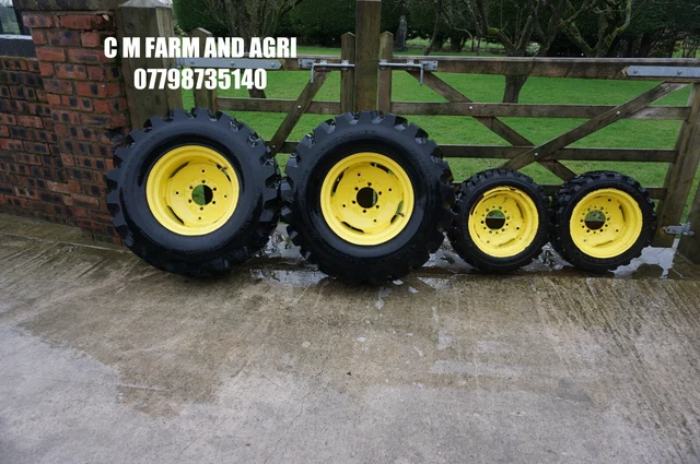 JOHN DEERE 2036R Industrial Compact Tractor Wheels & Tyres * No Vat* £ ...