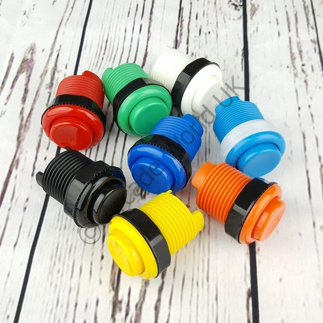 GENUINE ULTIMARC GOLD Leaf Concave Arcade Button £2.35 - PicClick UK