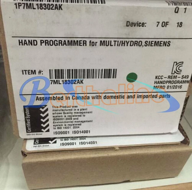 ONE SIEMENS A5E36563512 replace 7ML1830-2AK Hand operation programmer £ ...