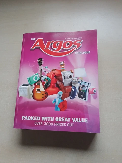 ARGOS CATALOGUE SPRING/SUMMER 2008 Missing One Page £29.99 - PicClick UK