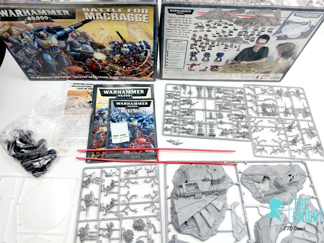 BATTLE FOR MACRAGGE Warhammer 40k Starter Set AUF ANSTREU UNBENUTZT EUR ...