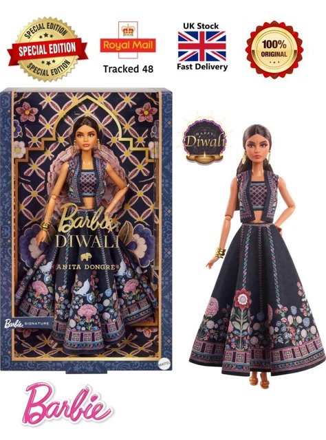 BARBIE SIGNATURE DIWALI 2024 Anita Dongre Doll HRM91 Brand New FAST ...