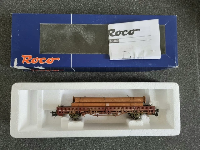 ROCO CARRO PIANALE FS tipo Ks con carico di tubi Ep. IV Art. 46316.5 ...